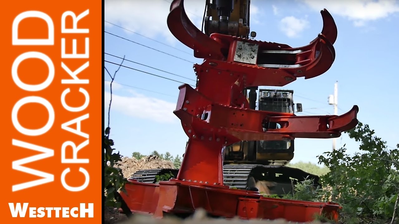 Tree Shear + Caterpillar Woodcracker C550 USA by Westtech