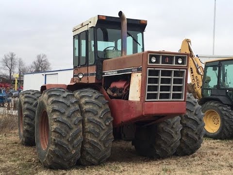 International 4586 4wd Tractor -- bigtractorpower