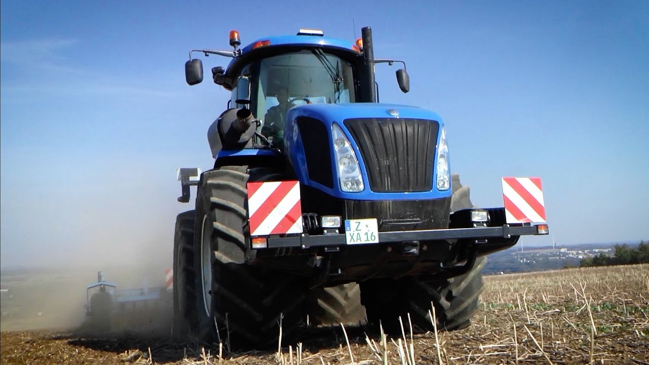 NEW HOLLAND T9 | 560 HP | Lemken Thorit 9 | Biggest Tractors