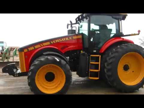 Versatile 290 Tractor with the new color scheme -- Mike Less