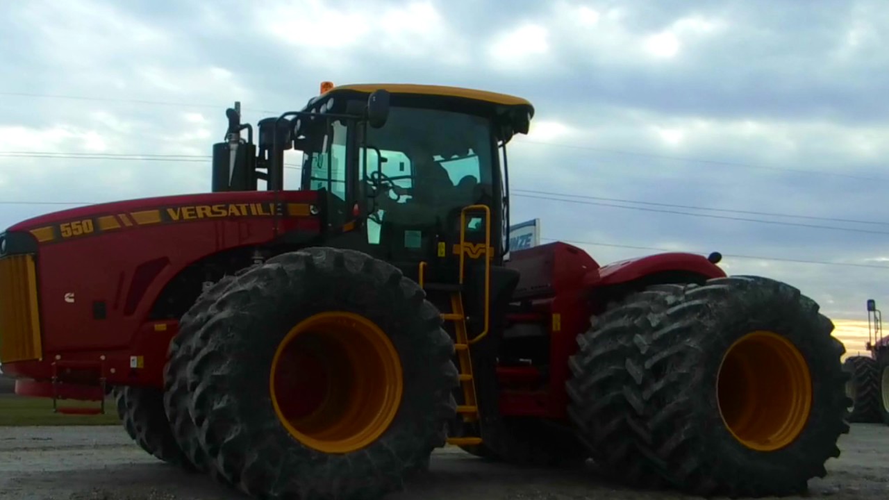 Versatile 550 Tractor with the New Color Scheme -- Mike Less