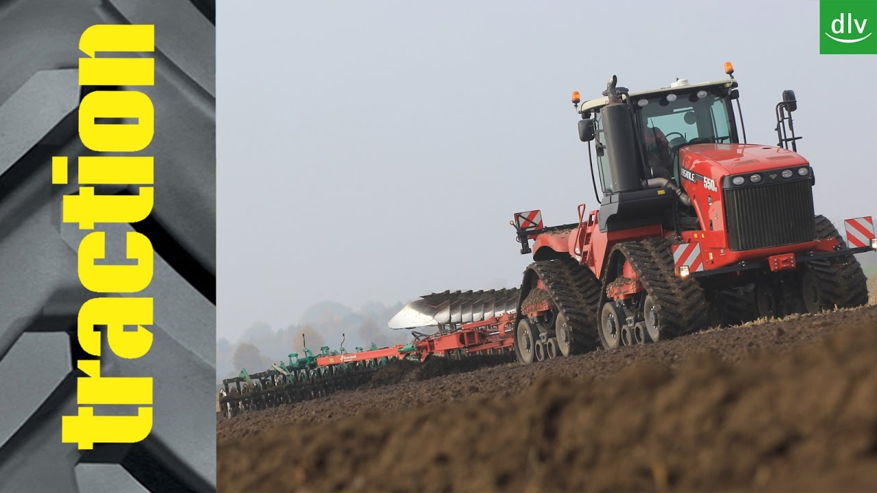 Versatile 550DT DeltaTrack with Kverneland PW 100 Variomat: 24 hours ...