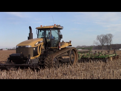 2017 Field Work: 525 hp Challenger MT865C Tractor -- bigtractorpower