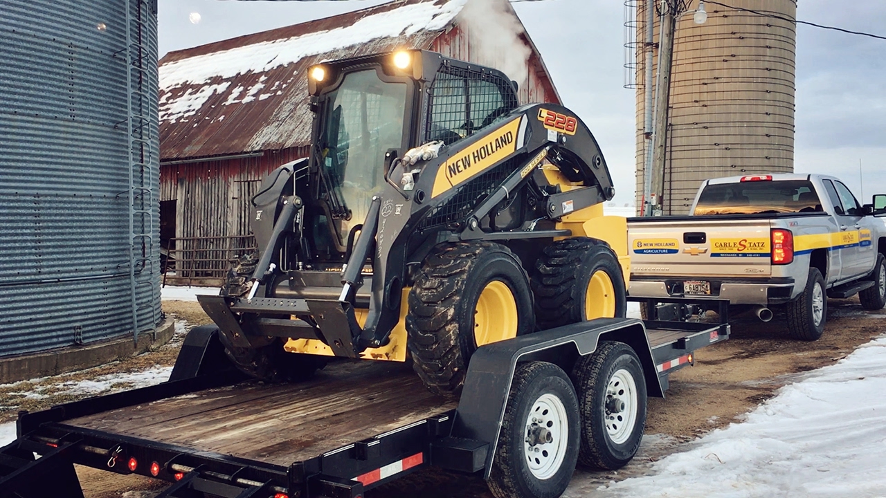 A Farm Delivery and a trip to the Iowa Power Farming Show -- How Farms Work