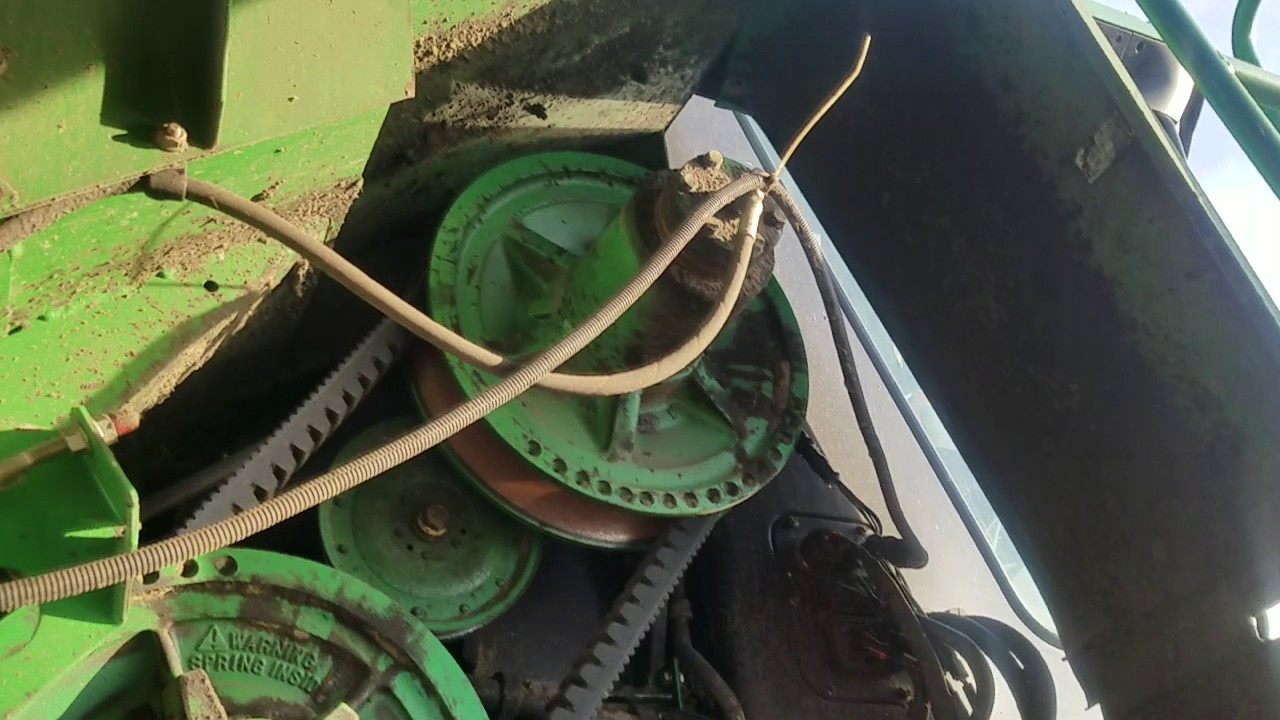 Pre-inspection on the 9550 John Deere Combine. -- The Farming Life