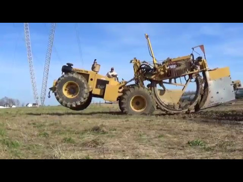 Laying field drainage tile near Fostoria Ohio -- Mike Less