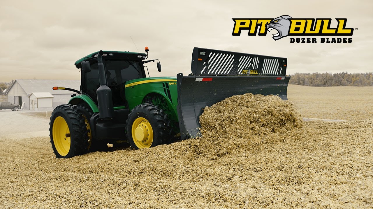 Pitbull Dozer Blades for Front Wheel Assist Model Tractors -- AMI ...