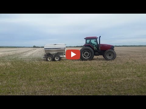 Spreading Nitrogen -- Northern farmer