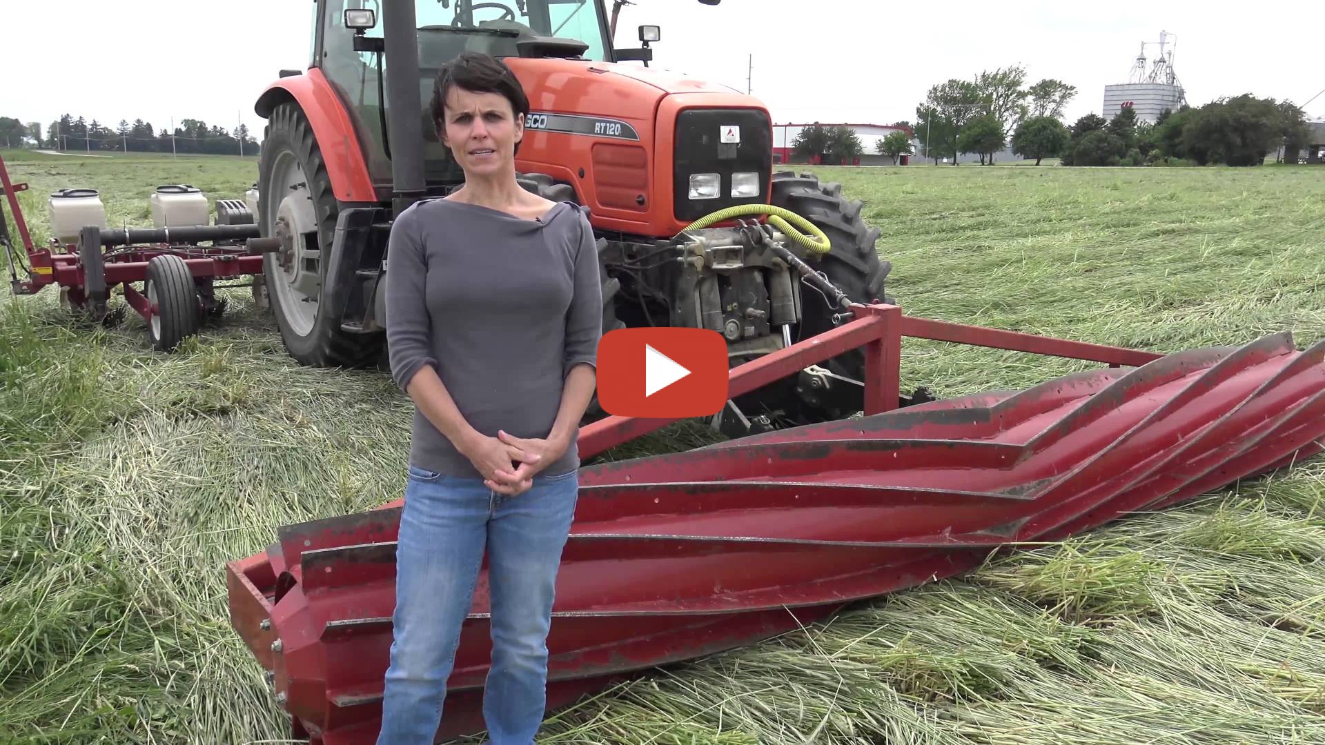Advances using the roller-crimper for organic no-till in Wisconsin