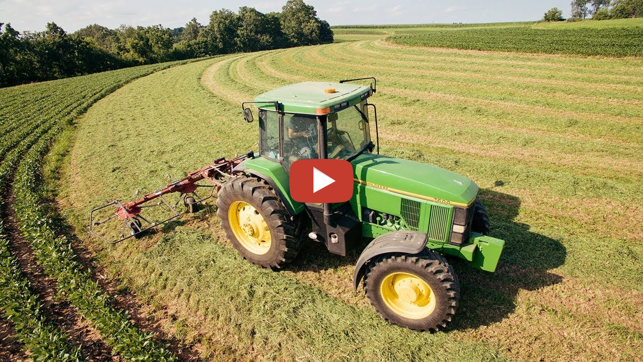 Cutting and Tedding Hay -- How Farms Work