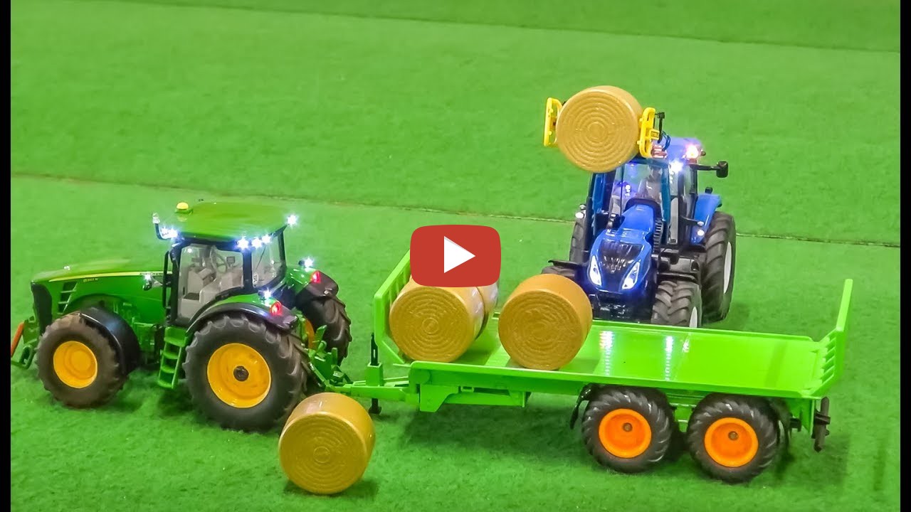 Fantastic modified RC trucks and tractors in 1/32 scale WORK HARD ...