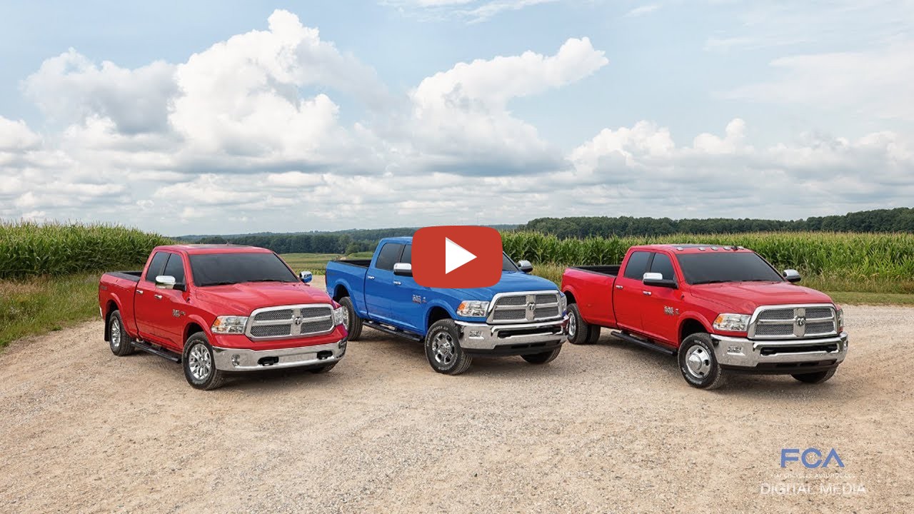 Case IH Red and New Holland Blue. Ram Truck launches Harvest Edition Models