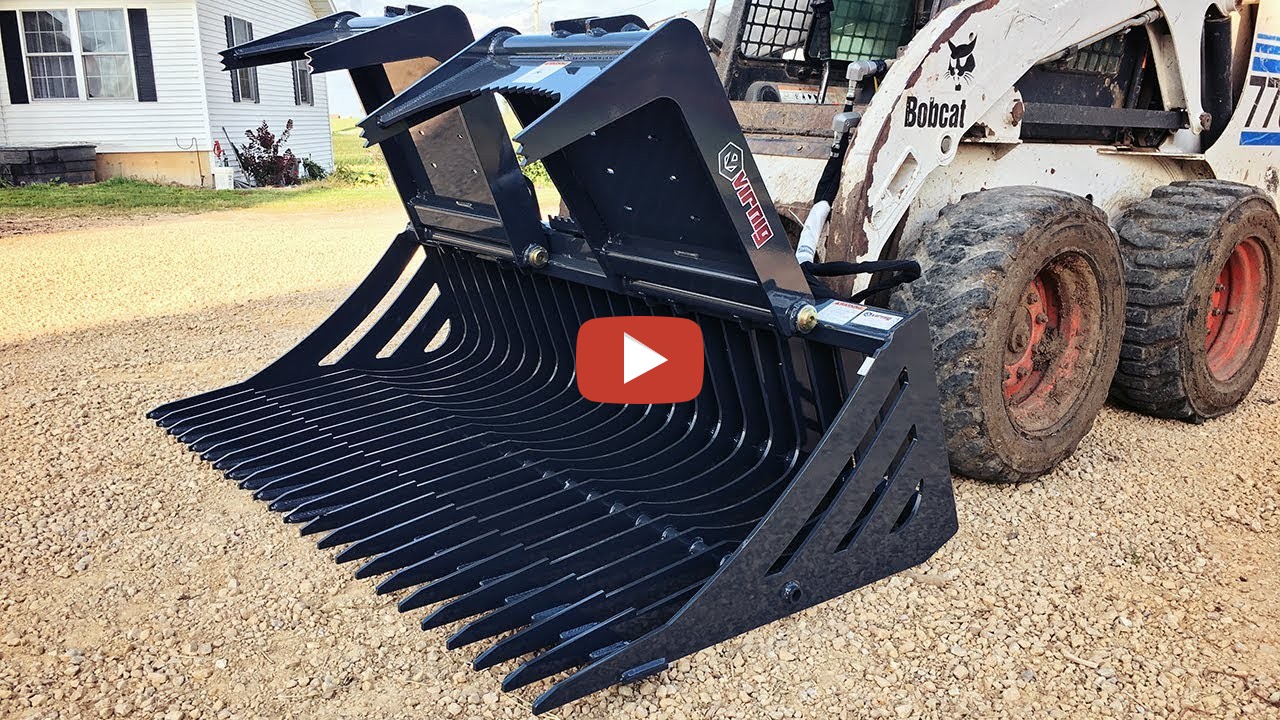 New Grapple Bucket Arrival -- How Farms Work