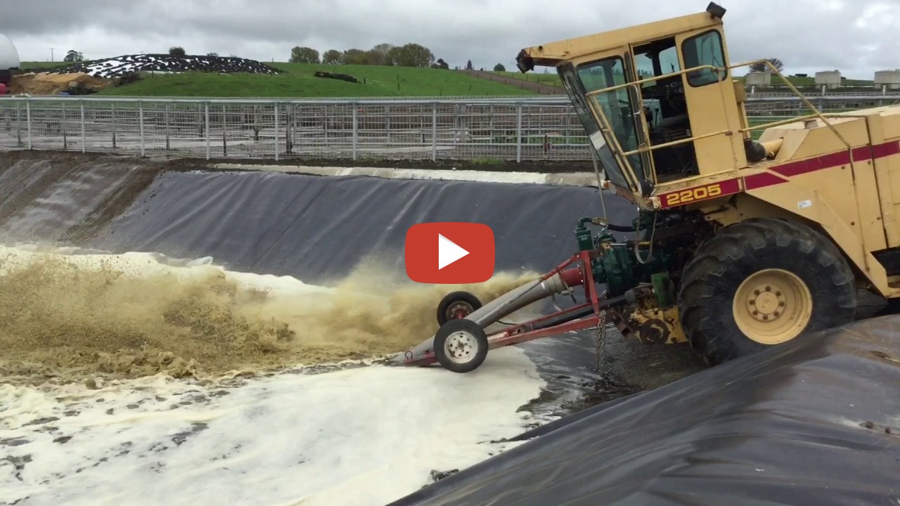 This is a New Holland Chopper that has been reborn as a liquid manure pump