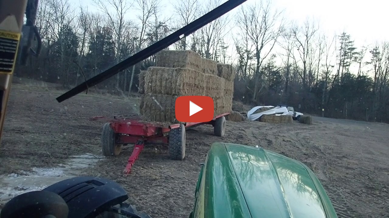 Cold Hay Day + Story Hay Transport -- onelonleyfarmer