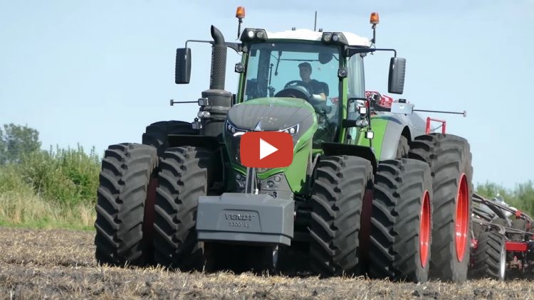 Fendt 1050 Vario Seeding with Horsch Focus 6TD in Danmark -- Pure Sound ...