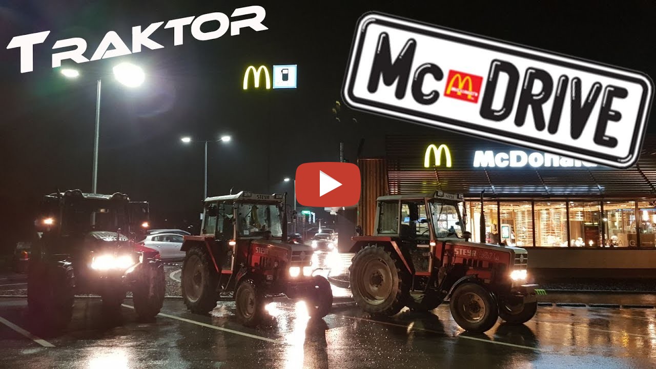 MCDRIVE with the tractor / MCDRIVE avec le tracteur