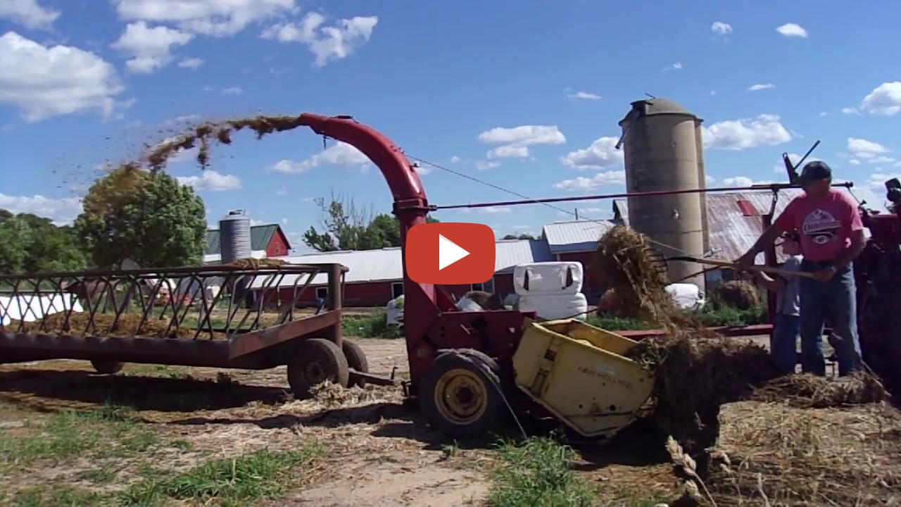 How to chop a round bale without an official 'round bale chopper ...