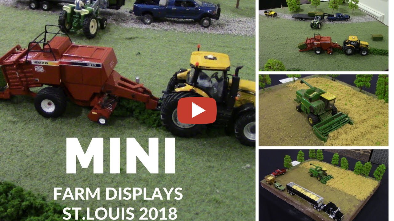 Mini Farm Displays Stand Out at St. Louis 2018 With Oliver, John Deere etc