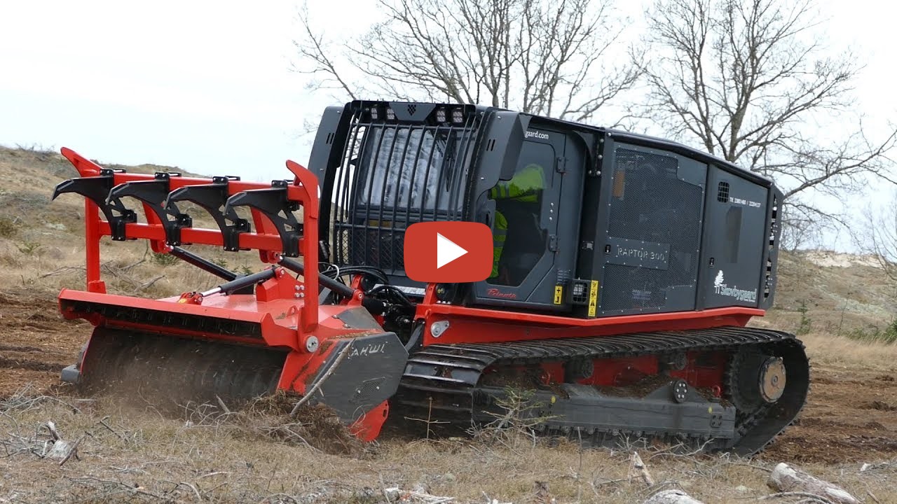 Nice machine....Primoth Raptor 300 Stump Grinder | Removing Stumps with ...