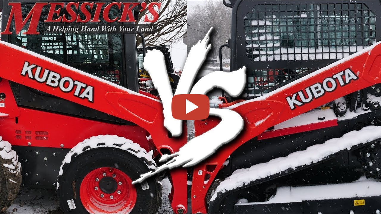 Wheels VS Tracks in the snow - TMT -- Messick Farm Equipment