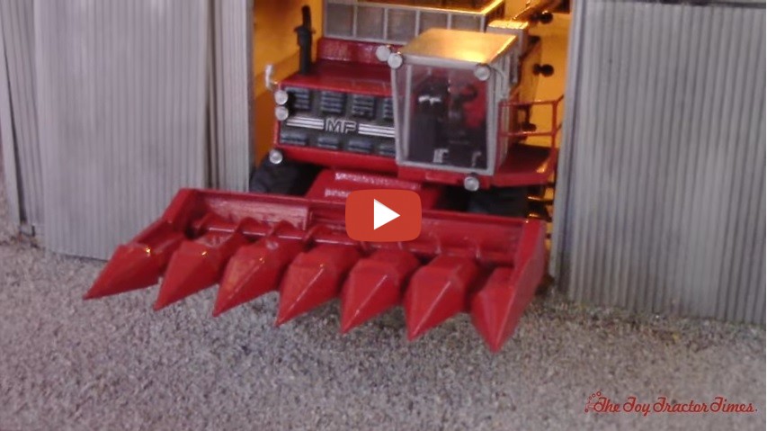 Talking Farm Display Details With Chris Steeb with a lot of Massey ...