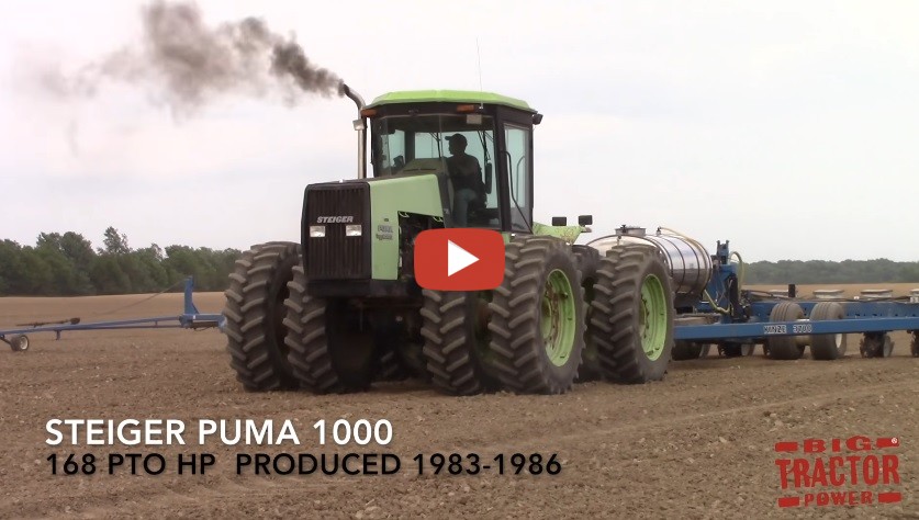 STEIGER PUMA 1000 Sowing and corn harvest -- bigtractorpower