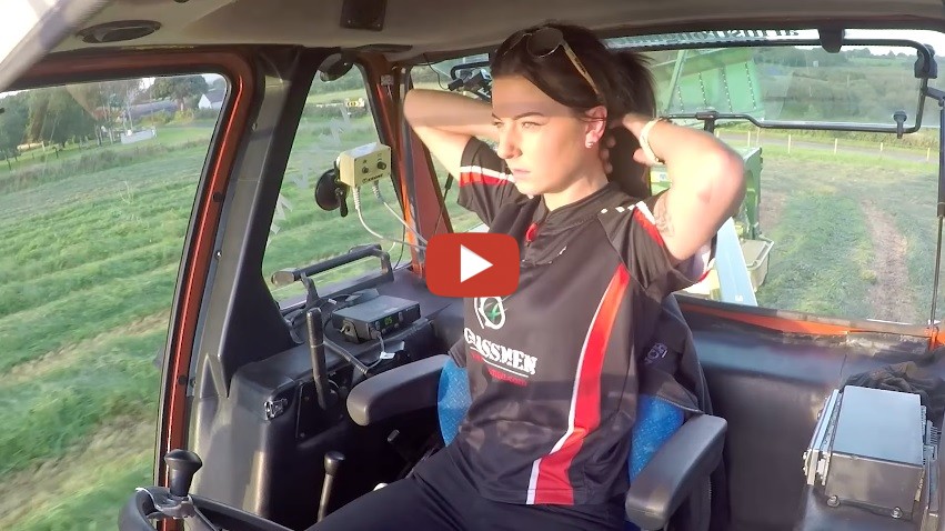 GRASSMEN - International Women's Day 2018 - Kirstie! on a Fiat 110-90 ...