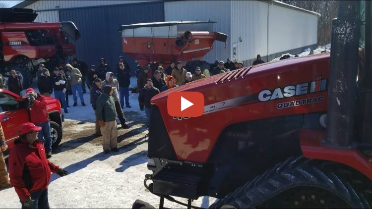 Machinery Pete -- Dan & Carol Luebke farm retirement auction in Barney ...