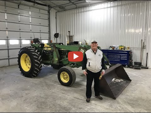 Machinery Pete finds a very famous John Deere tractor in Dyersville, IA ...