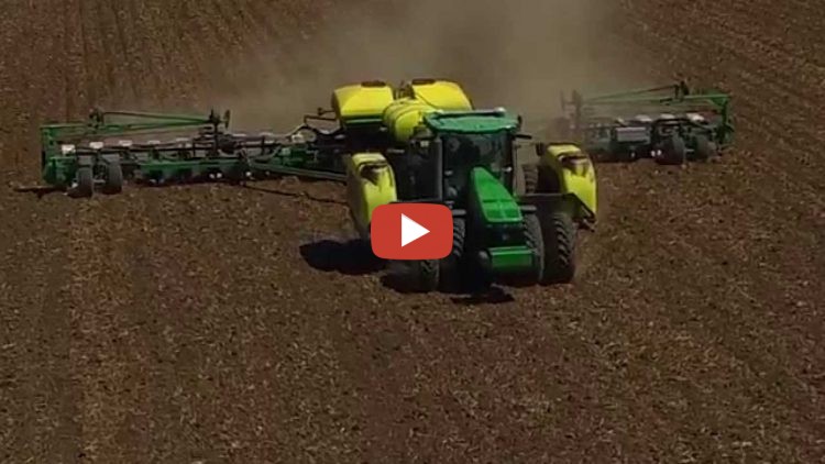 Corn Planting In Iowa ........A “birds-eye-view” of Jim, Matt and Jay's ...