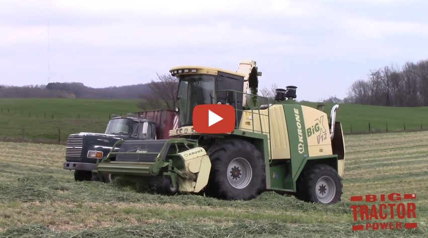 2018 Forage Harvesting: Take a Ride in a 750 Horse Power Krone Big X ...