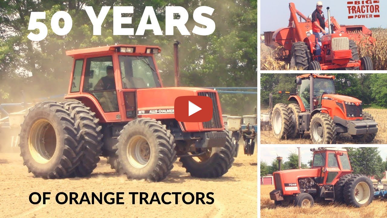 bigtractorpower -- 50 Years of Orange Tractors -- Orange tractors have ...