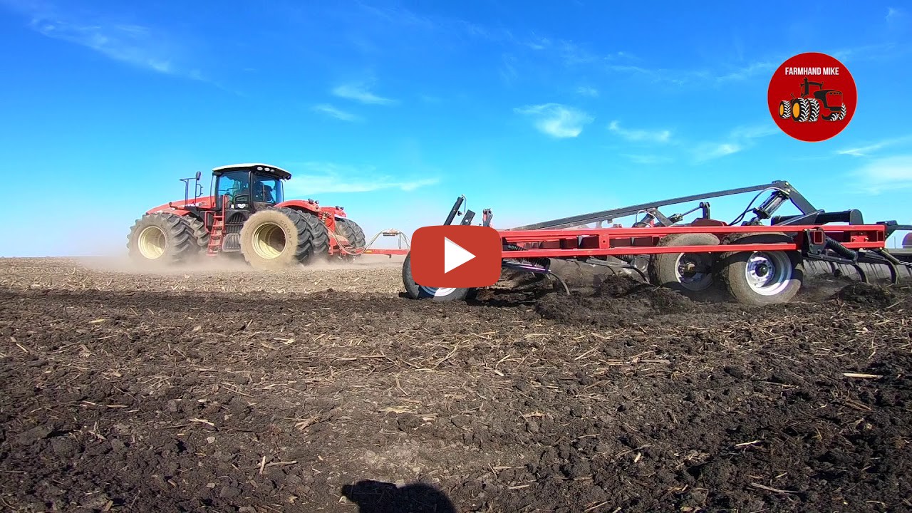 Mike Less - Farmhand Mike -- Versatile 575 Tractor Pulling a Case IH ...