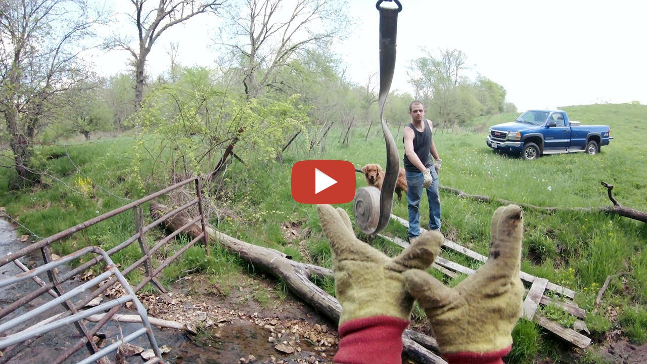 *We repair the flood gate in one of our largest pastures, allowing us ...