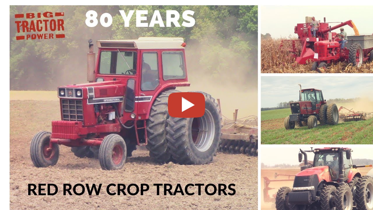 80 Years of Red Tractors - Big Tractor Power heads out to the field to ...