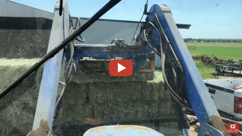 Scott loads a trailer of hay for a customer, and we take a look at the ...