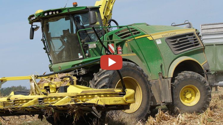 John Deere 9700 Test-Drive John Deere 9000 Corn Silage Germany...........