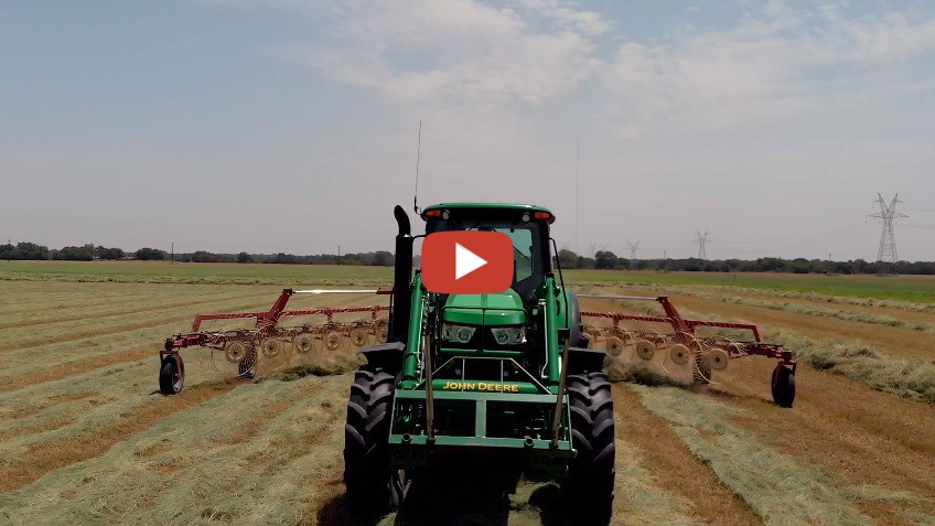 God Made a Farmer - Texas Hay Baling with John Deere equipment -- The ...