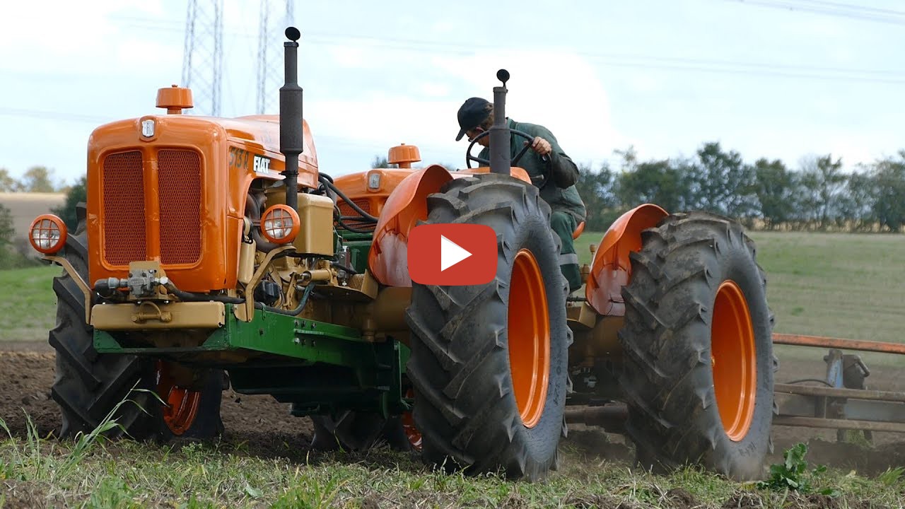 Fiat 513R Tandem Ploughing / Labour