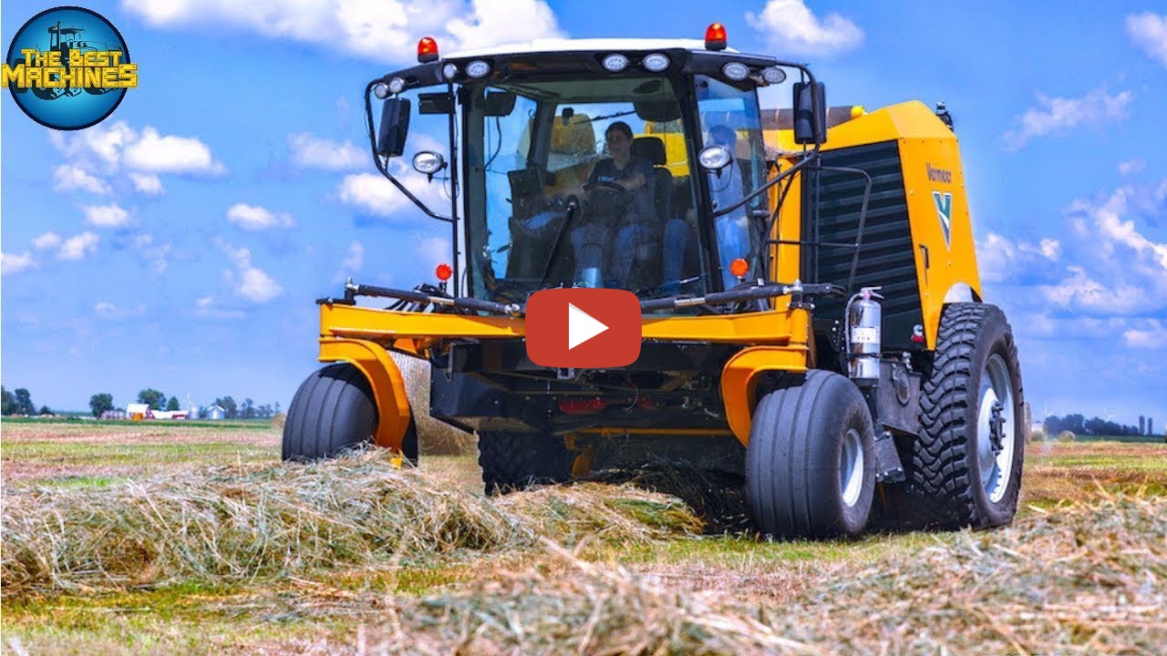 Powerful ZR5 Self-Propelled Baler VERMEER Agricultura ZR5 --Self ...