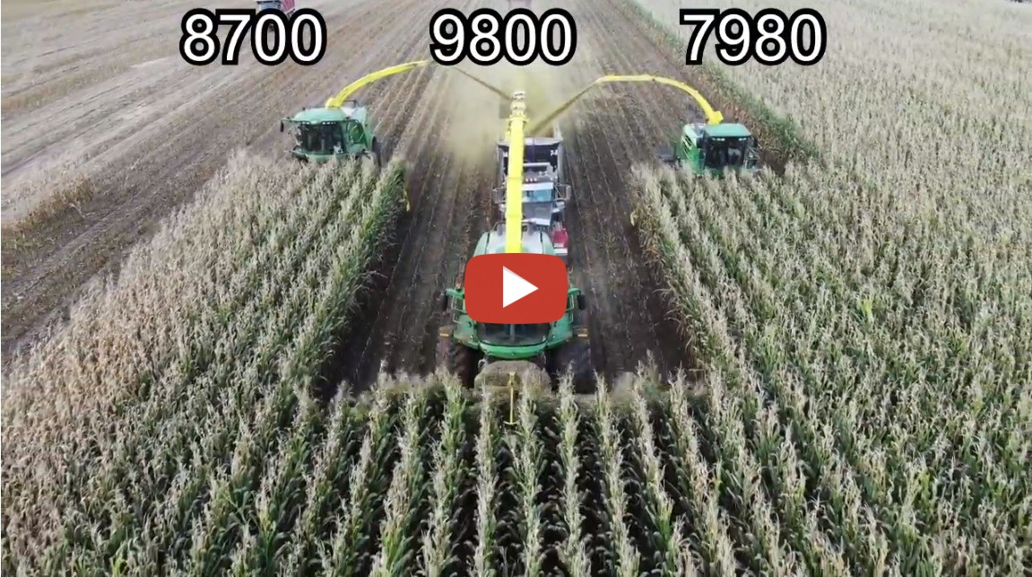 We had a chance to demo a 9000 series John Deere 9800 Chopper ...