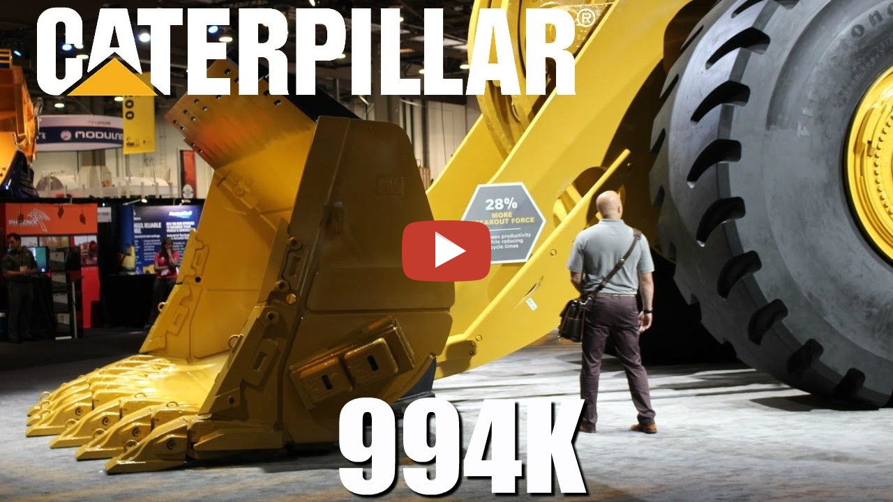 Caterpillar's biggest wheel loader - Cat's massive wheel loader, the ...