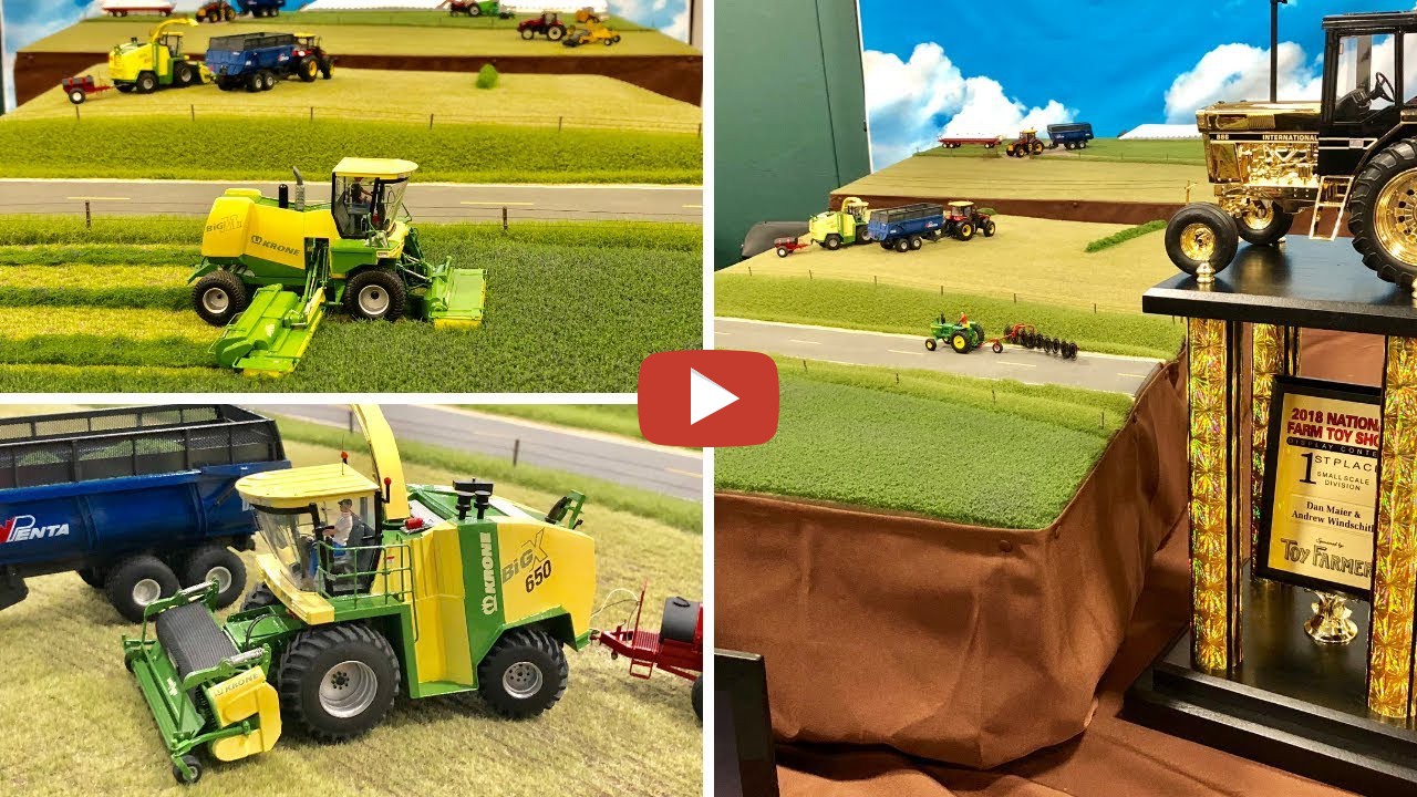 Take a 360 tour of the 2018 National Farm Toy Show small scale display ...