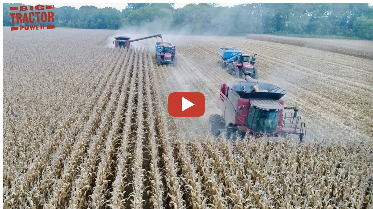 bigtractorpower -- Big farm machines working side by side plowing the field, planting, and ...