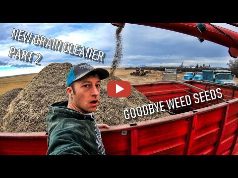 Pea'n and Grease'n - GCS Grain Cleaner - Welker Farms Inc