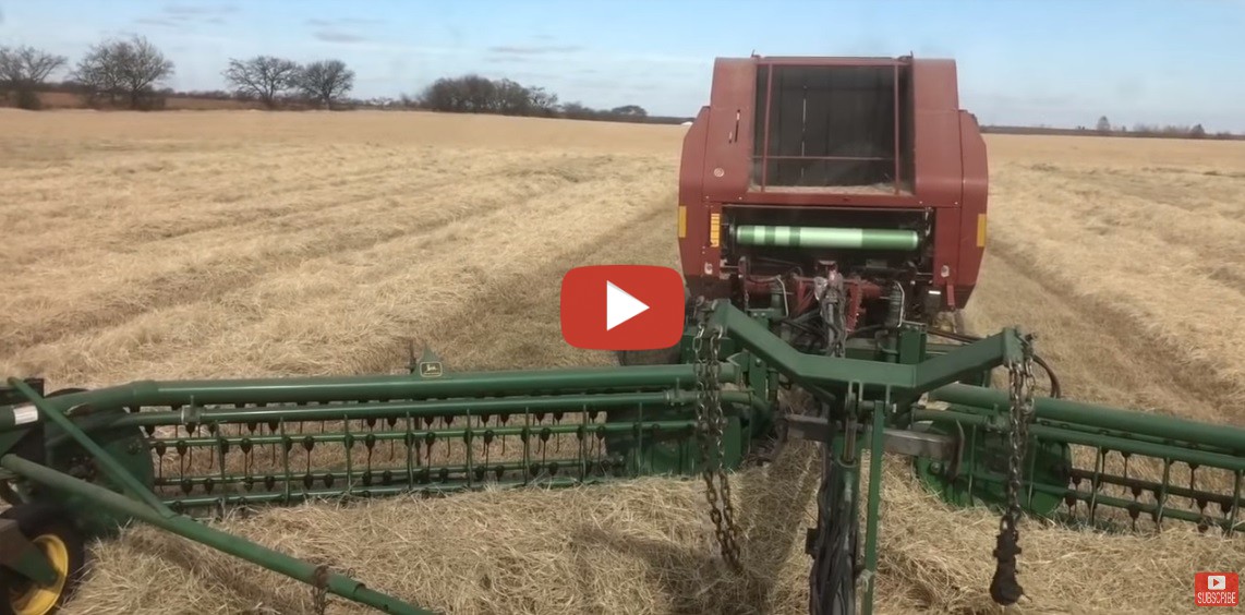 North Texas Hay -Scott rolls the final cutting of the year after weeks ...