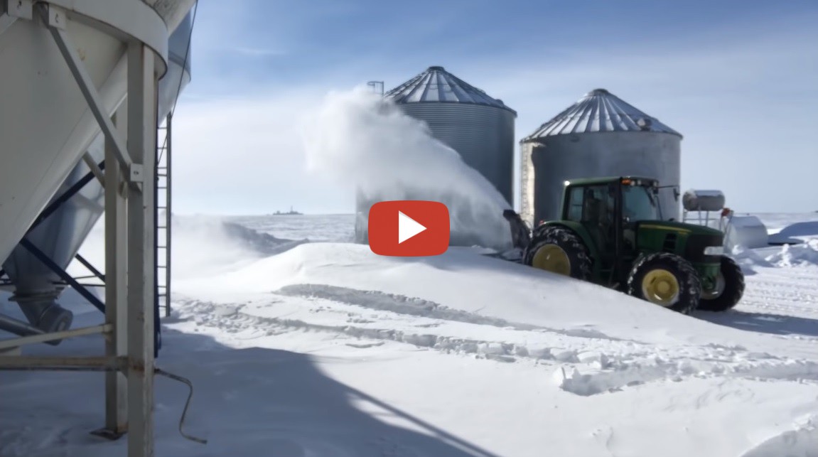 John Deere 6430 premium with a 3 point mounted snowblower! Also Carl ...