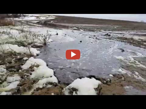 Manure runoff on State Highway 72 in Parishville The incident allegedly ...