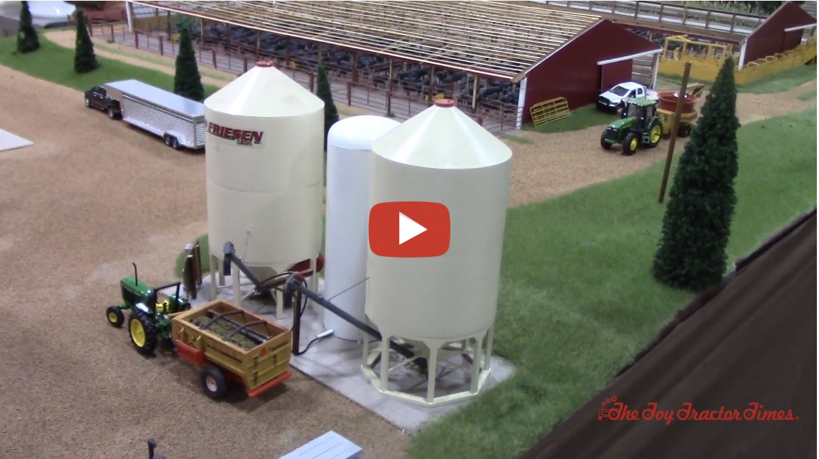 Andrew O'Leary's 1/64 cattle farm display that took home the top prize ...